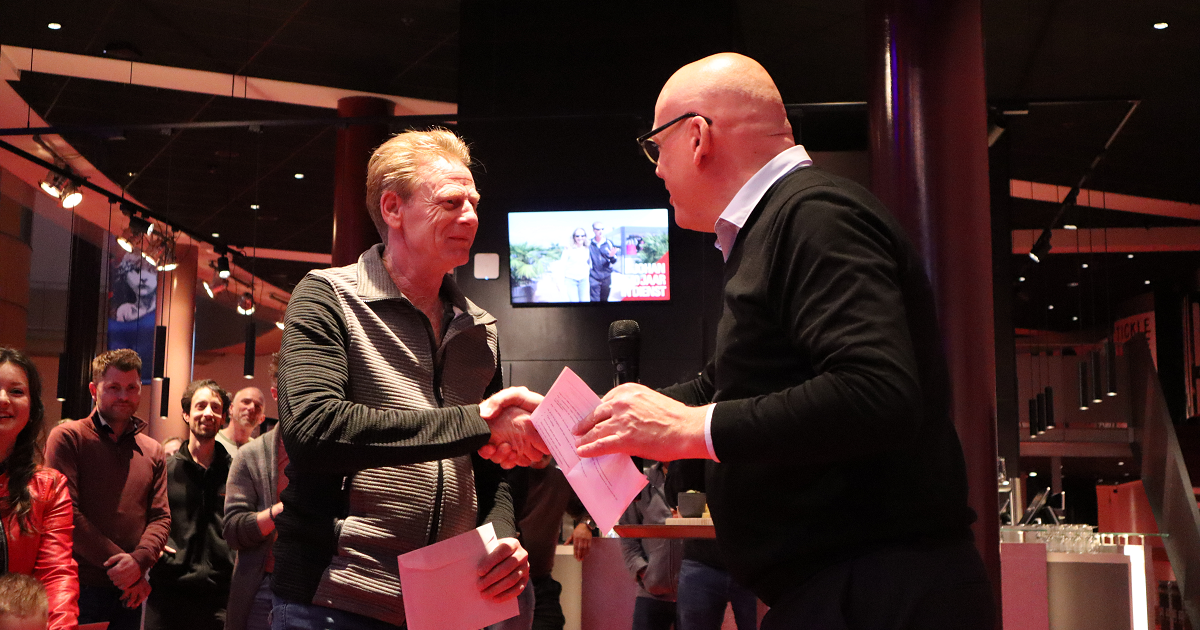 Collega Johan 40 jaar in dienst | Chassé Theater