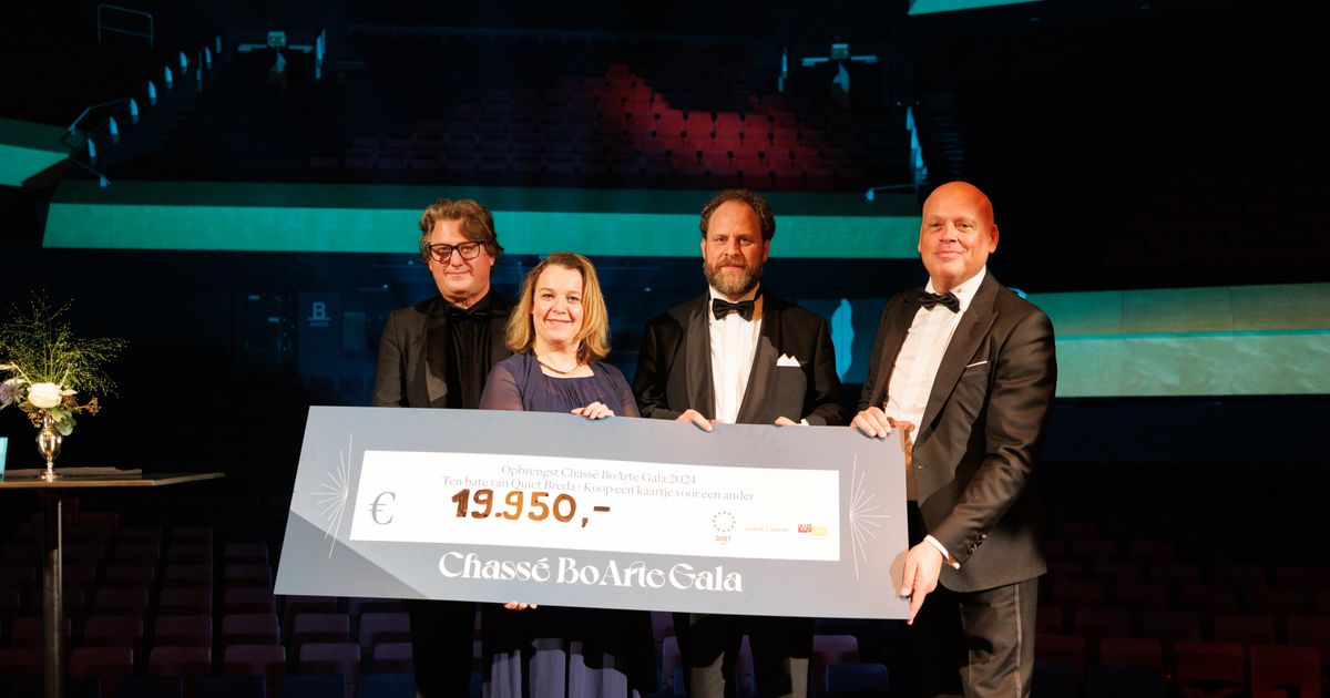 Chassé-BoArte Gala 2024 haalt €19.950 op voor Stichting Quiet Breda ...